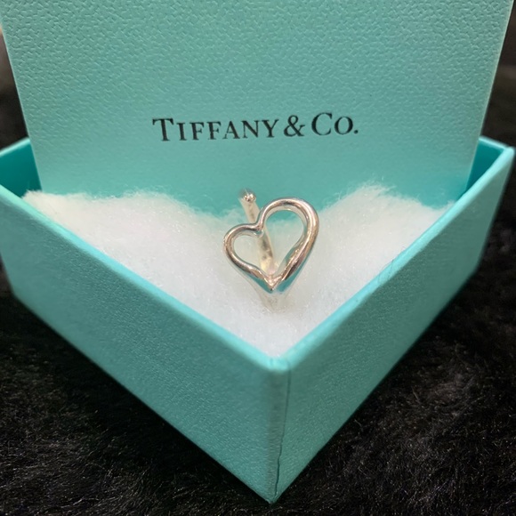 Tiffany & Co. | Jewelry | Tiffany Co Elsa Peretti Open Heart Ring Size ...